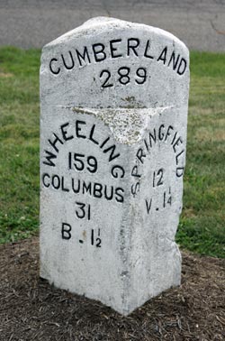 National Road: Mile Markers